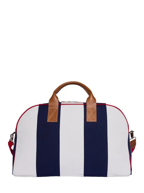 MY STYLE BAGS Standford Duffel Bag - White/blue