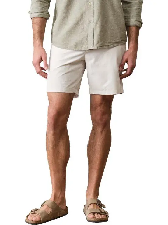 Marine Layer 7-inch Hybrid Shorts - Stone