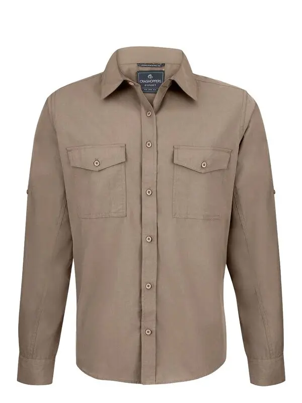 CRAGHOPPERS Expert Kiwi Shirt - Pebble