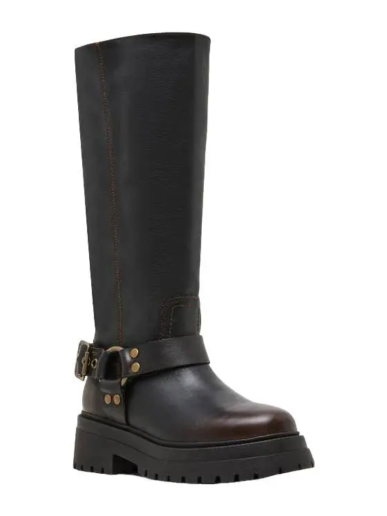 Steve Madden Everest Harness Boot - Brown Leather