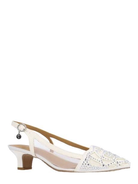 J. Reneé Elsinora Slingback Pump - White