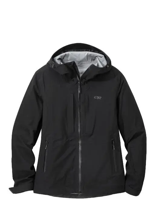 OUTDOOR RESEARCH Carbide Waterproof Jacket - Solid Black