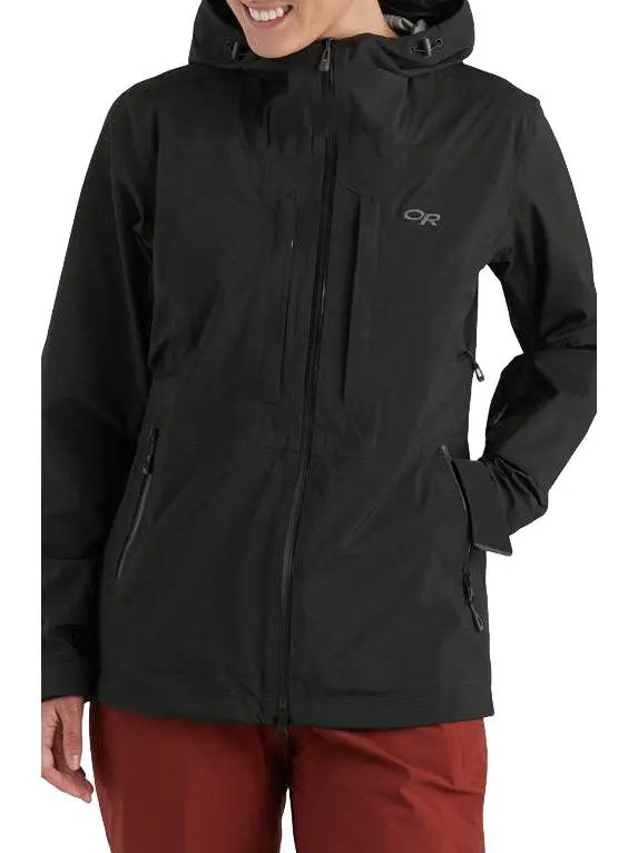 OUTDOOR RESEARCH Carbide Waterproof Jacket - Solid Black
