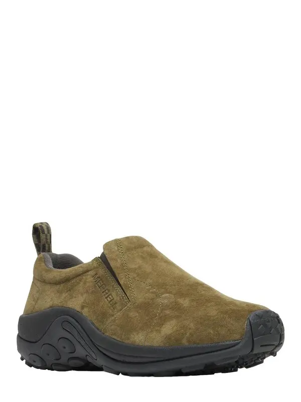 Merrell Jungle Moc Slip-on Suede Sneakers - Loden