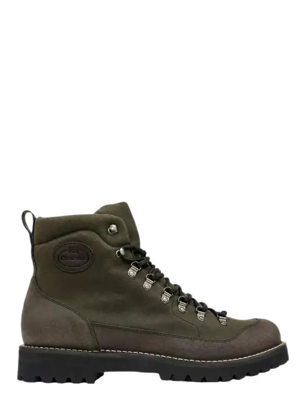 Church's Lace-up Paneled Boots - Green