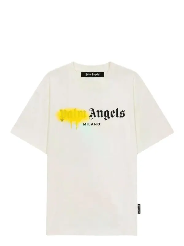 Palm Angels Spray City Milan T-shirt - Neutrals