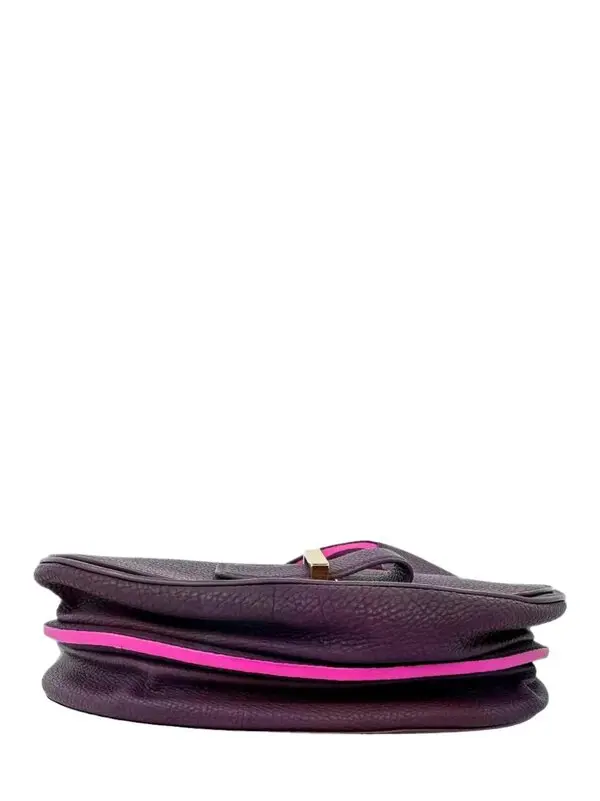 Delvaux Le Mutin Saddle Bag - Purple