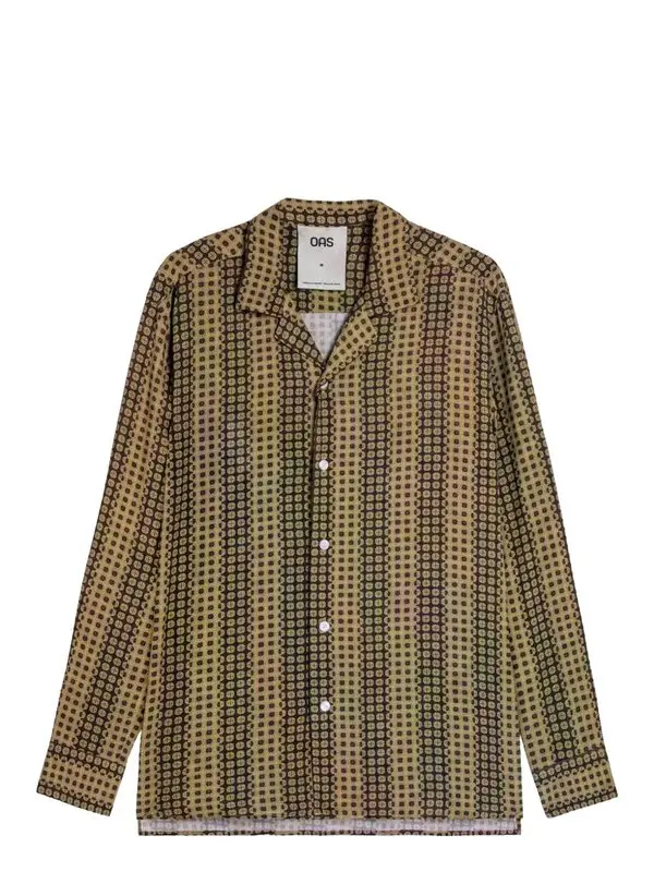 OAS Company Regalia Long-sleeve Shirt - Brown