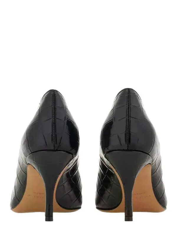 FERRAGAMO Maxi Gancini Pumps - Black