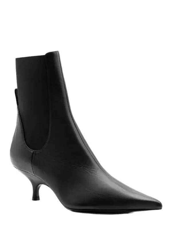 GIABORGHINI Tara Elastic-panel Chelsea Ankle Boots - Black