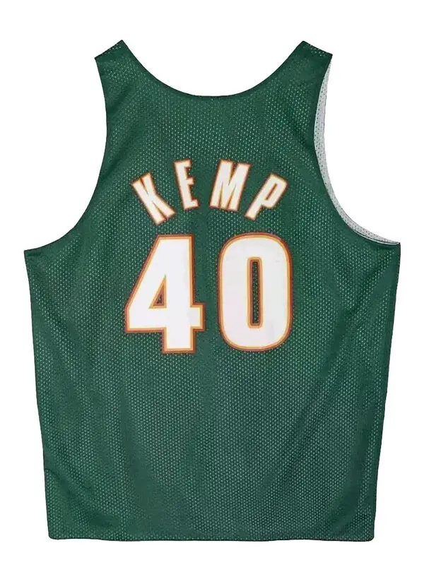 Mitchell & Ness Reversible Mesh Vest - Green
