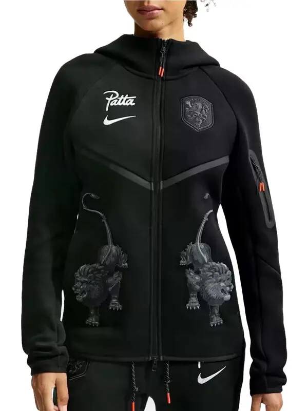 Nike Netherlands X Patta Windrunner Hoodie - Black