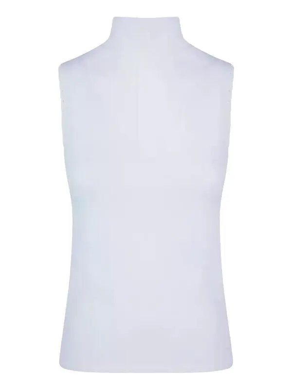 TWINSET Knitted Top With Crochet Details - White