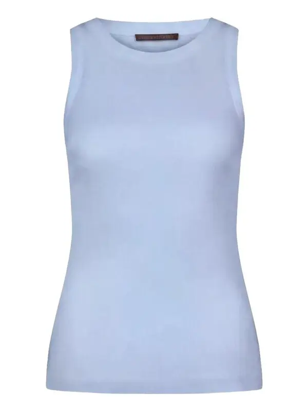 DRYKORN Olina Ribbed-knit Tank Top - Blue