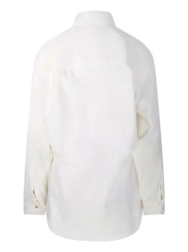 DARKPARK Anne Corduroy Chest-pocket Shirt - Neutrals