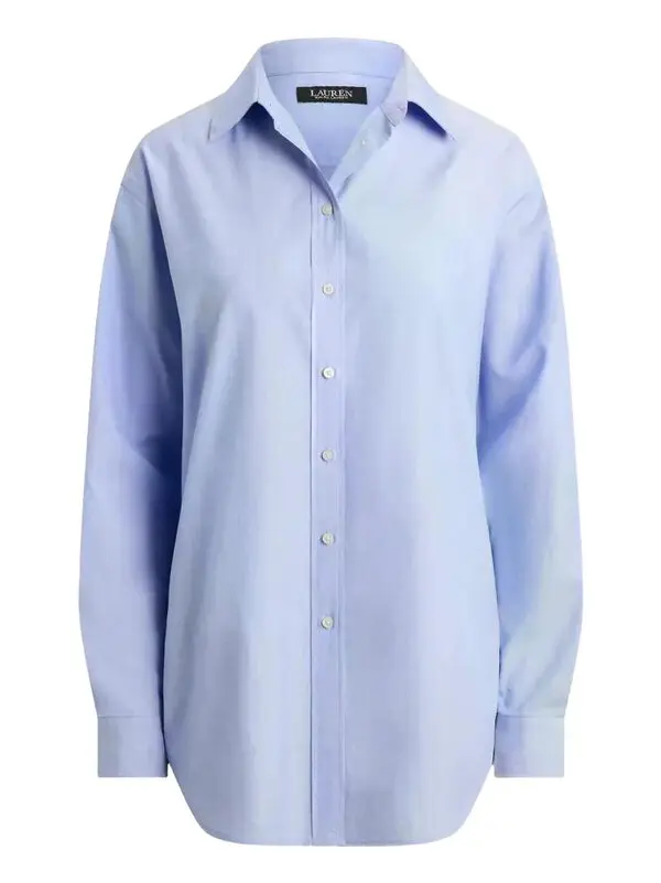 Ralph Lauren Long-sleeve Cotton Button-down Shirt - Blue