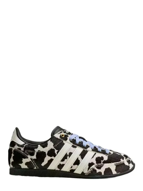 Adidas Japan Cow-print Lace-up Sneakers - White