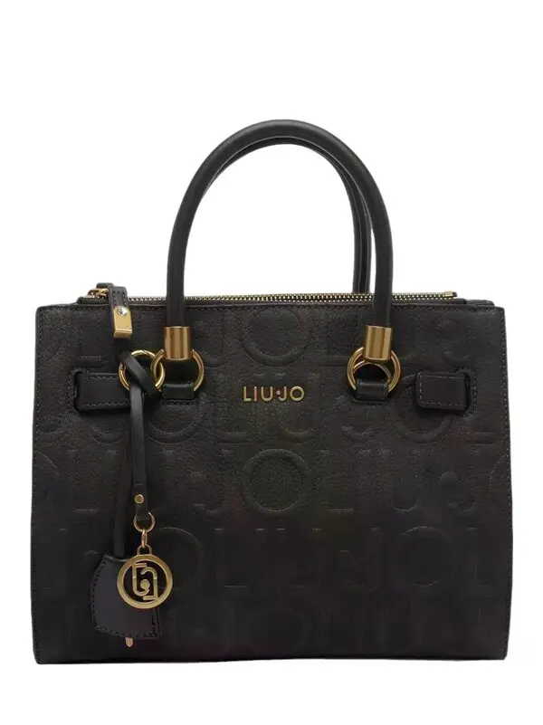 Liu Jo Small Logo-debossed Satchel Bag - Brown