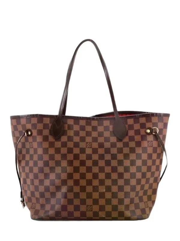LOUIS VUITTON Neverfull Nm Damier Mm Tote Bag - Brown
