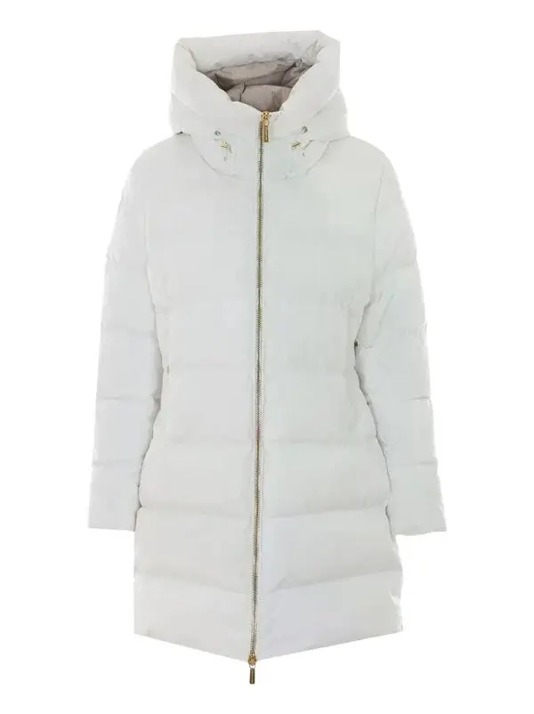 MOORER Klie Hooded Down Coat - White