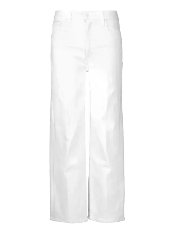MOTHER Rambler Straight-leg Jeans - White