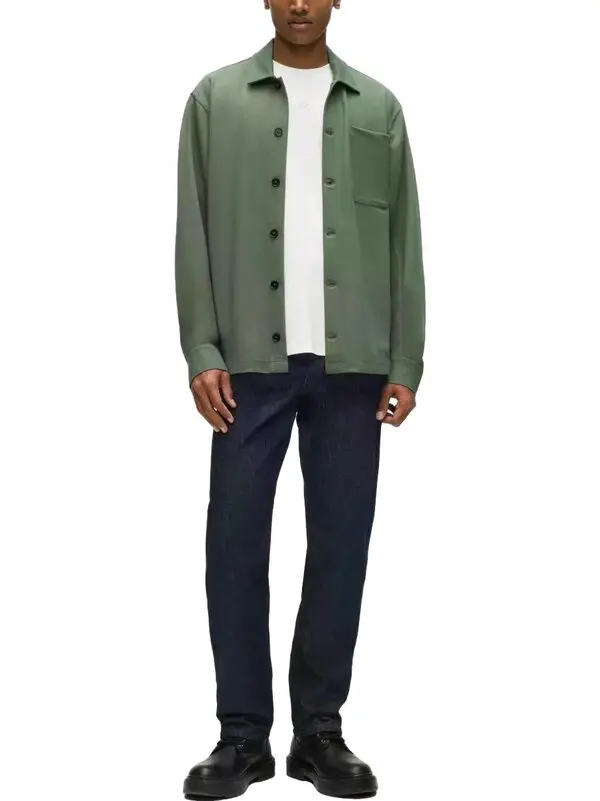 Karl Lagerfeld Buttoned Overshirt - Green
