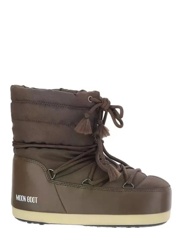 Moon Boot Evx Light Low Lace-up Boots - Brown
