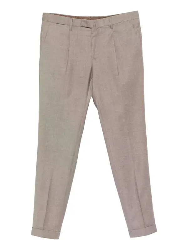 BRIGLIA 1949 Pleated Trousers - Neutrals