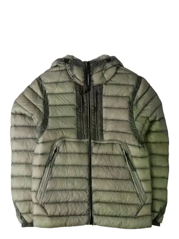 C.P. COMPANY Quilted Goggle Jacket - Grey