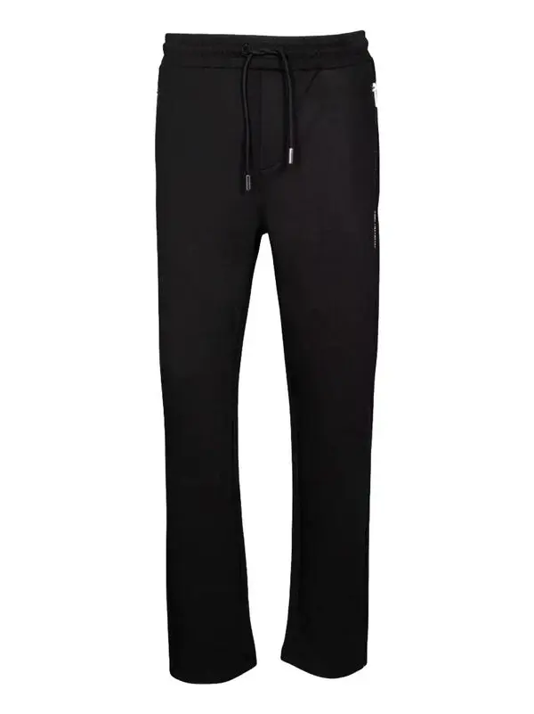 Karl Lagerfeld Logo-plaque Track Pants - Black