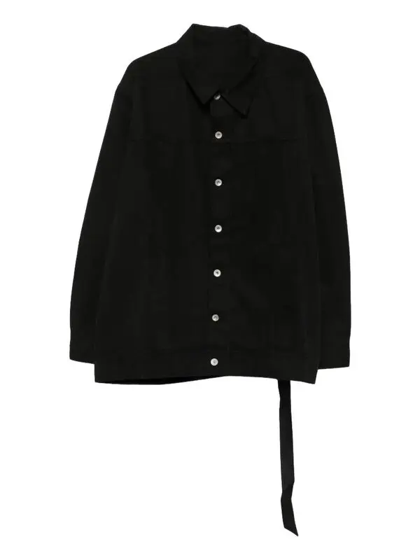 Rick Owens Jumbo Worker Jacket - Black