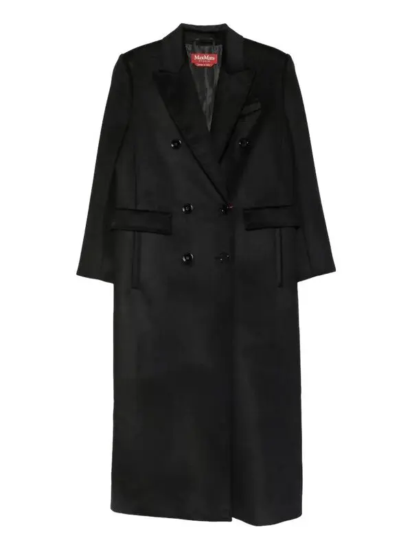 Max Mara Wool Coat - Black