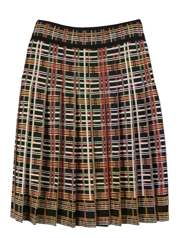 Bottega Veneta Pleated Skirt - Black
