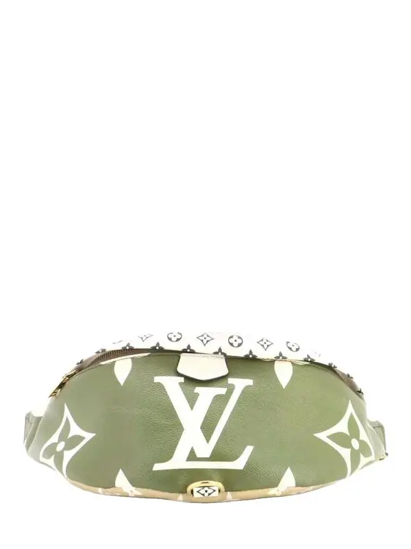 LOUIS VUITTON Limited Edition Colored Monogram Giant Belt Bag - Green