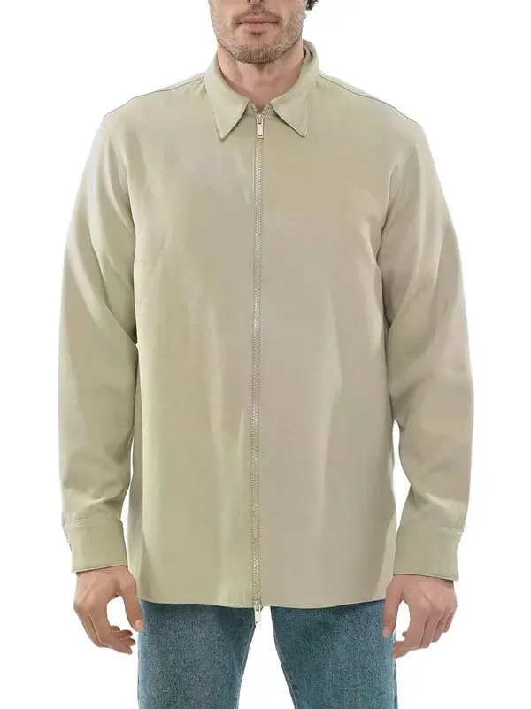 Studio Nicholson Zip-fastening Shirt Jacket - Neutrals
