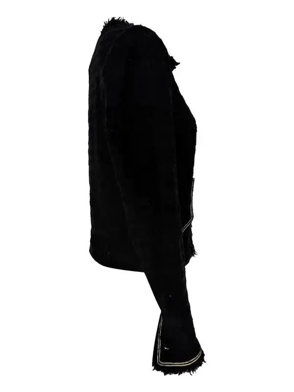 ISABEL MARANT VINTAGE Button-down Tweed Blazer - Black