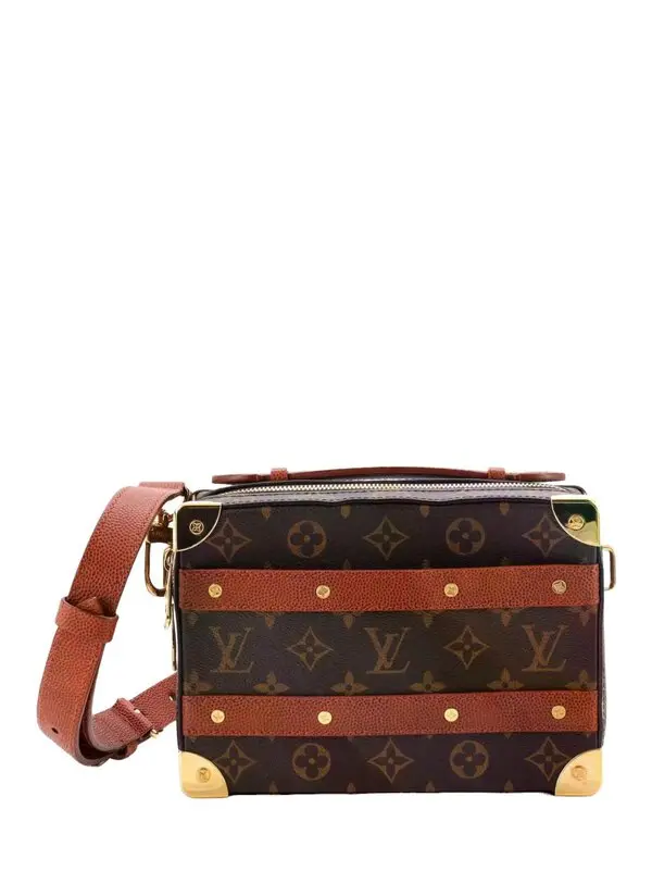 LOUIS VUITTON X Nba Handle Trunk Bag Monogram Canvas Crossbody Bag - Brown