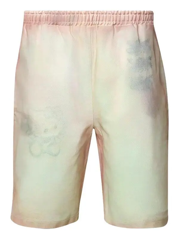 LA MASKARADE Skin Canvas Shorts - Pink