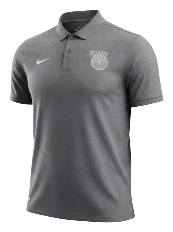Nike X Nba Golden State Warriors The Town Dry Polo Shirt - Grey