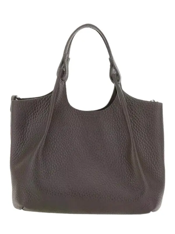 GIANNI CHIARINI Medium Dua Grained Tote Bag - Brown