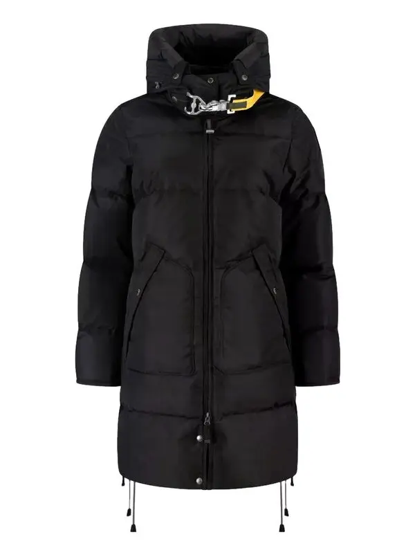 PARAJUMPERS Long Bear Quilted Hooded Jacket - Black
