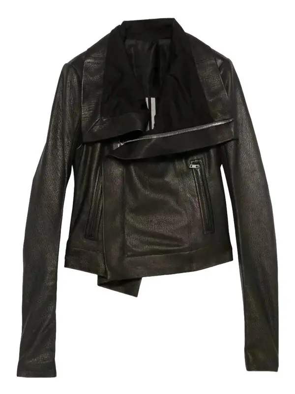 Rick Owens Classic Biker Jacket - Black