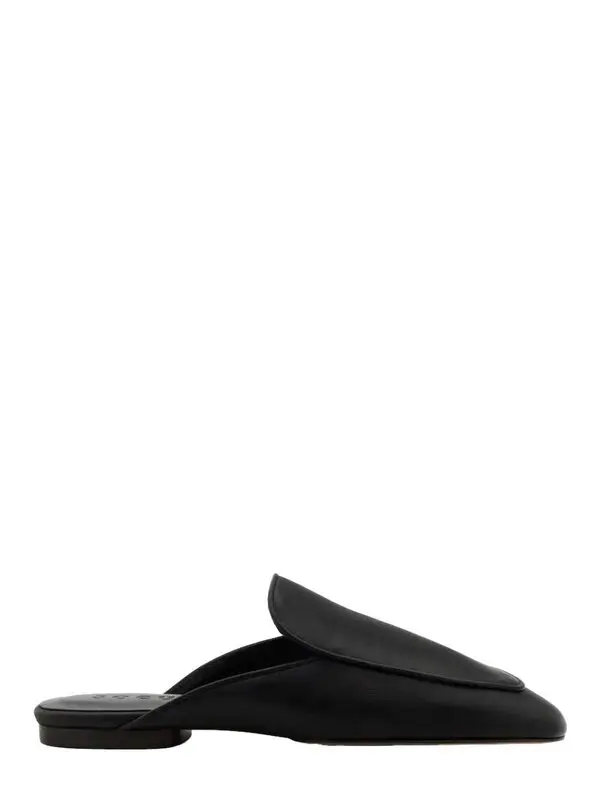 Soeur Antonine Leather Mules - Black