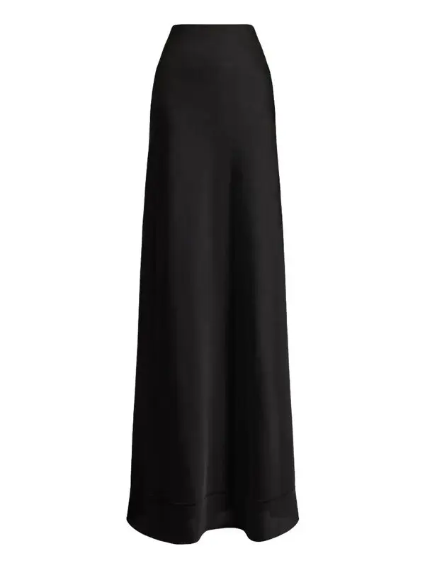 Ralph Lauren A-line Maxi Skirt - Black