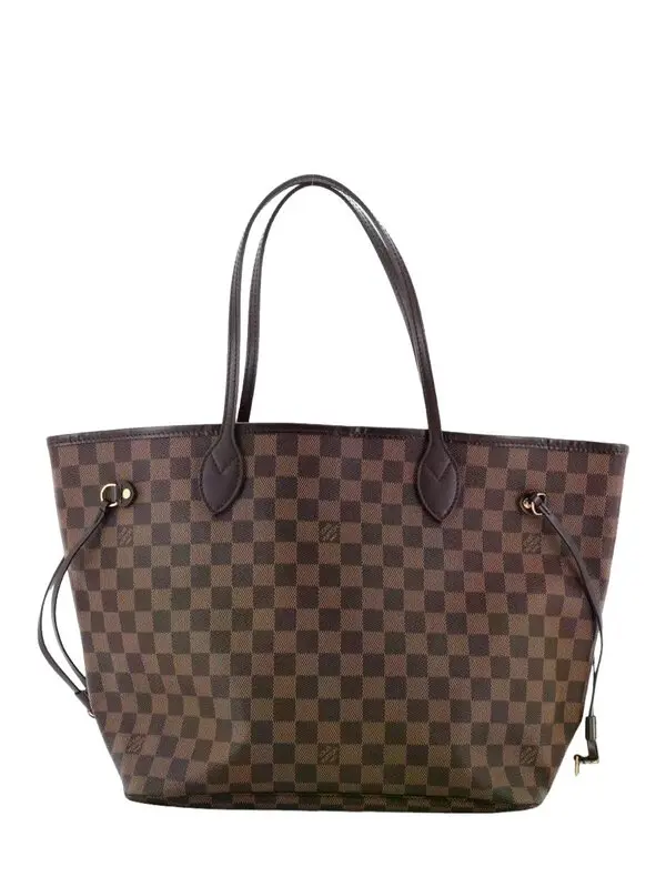 LOUIS VUITTON Neverfull Damier Mm Tote Bag - Brown