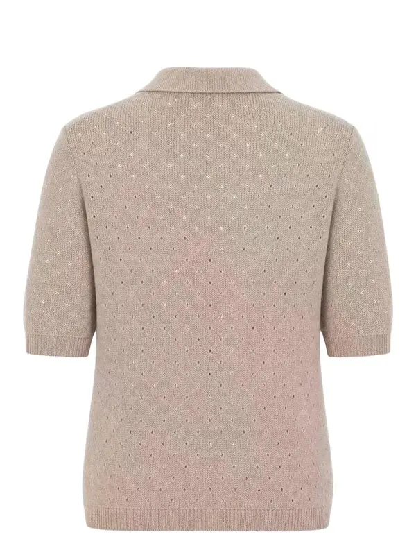 Fabiana Filippi Short-sleeve Top - Brown