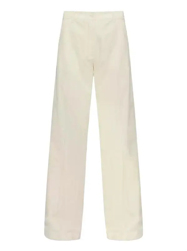 Paul & Shark Corduroy Wide-leg Trousers - Neutrals