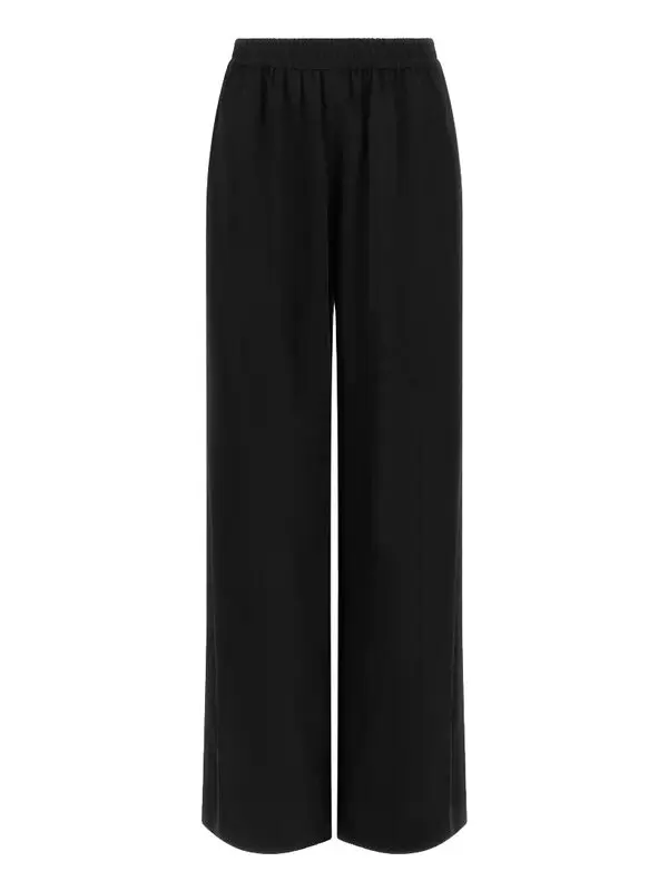 GIANLUCA CAPANNOLO Claudia Straight-leg Trousers - Black