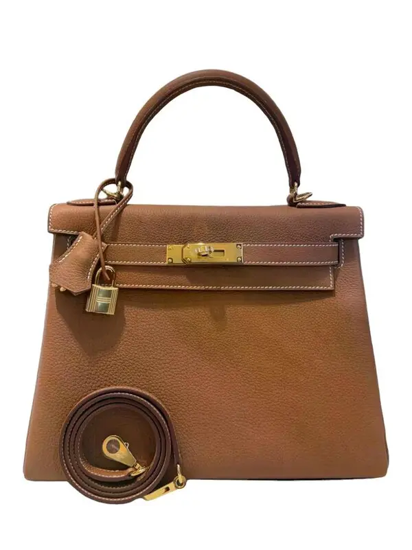 Hermès 2026 Kelly Retourne Handbag - Brown