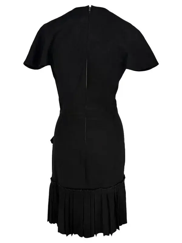 ISABEL MARANT VINTAGE Rimba Pleated Mini Dress - Black